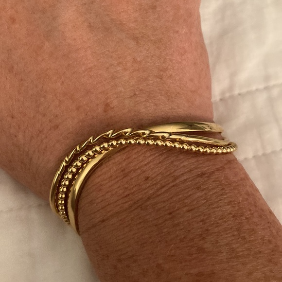 Jewelry | Vintage Gold Cuff Bracelet | Poshmark